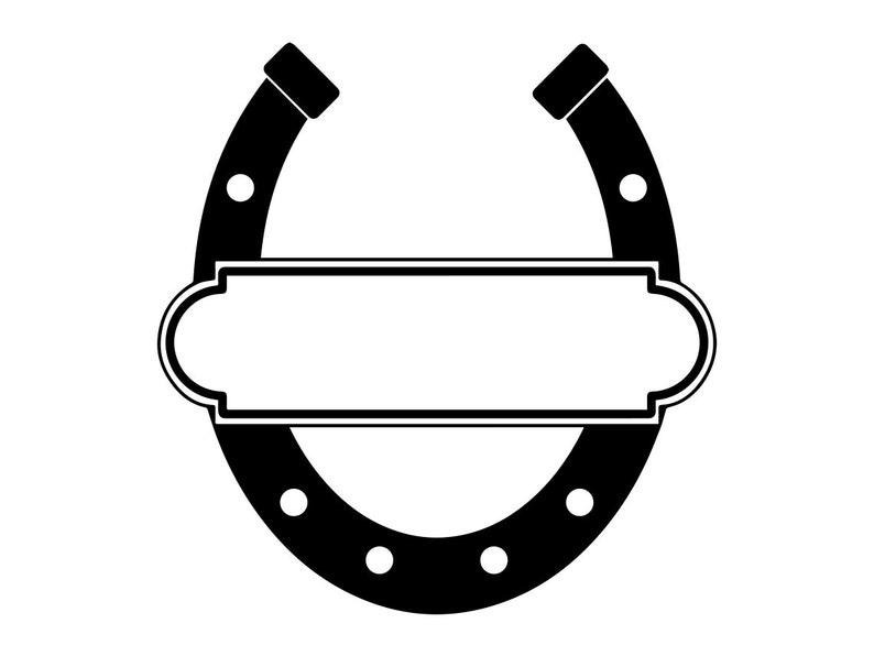 Hoefijzer Logo SVG Hoefijzer Svg Hoefijzer Clipart - Etsy België