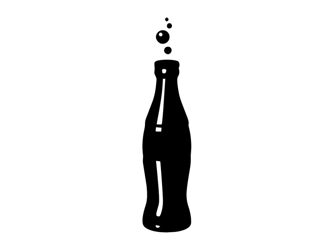 Soda Bottle #2 SVG, Soda SVG, Soda Bottle Clipart, Soda Bottle Files ...
