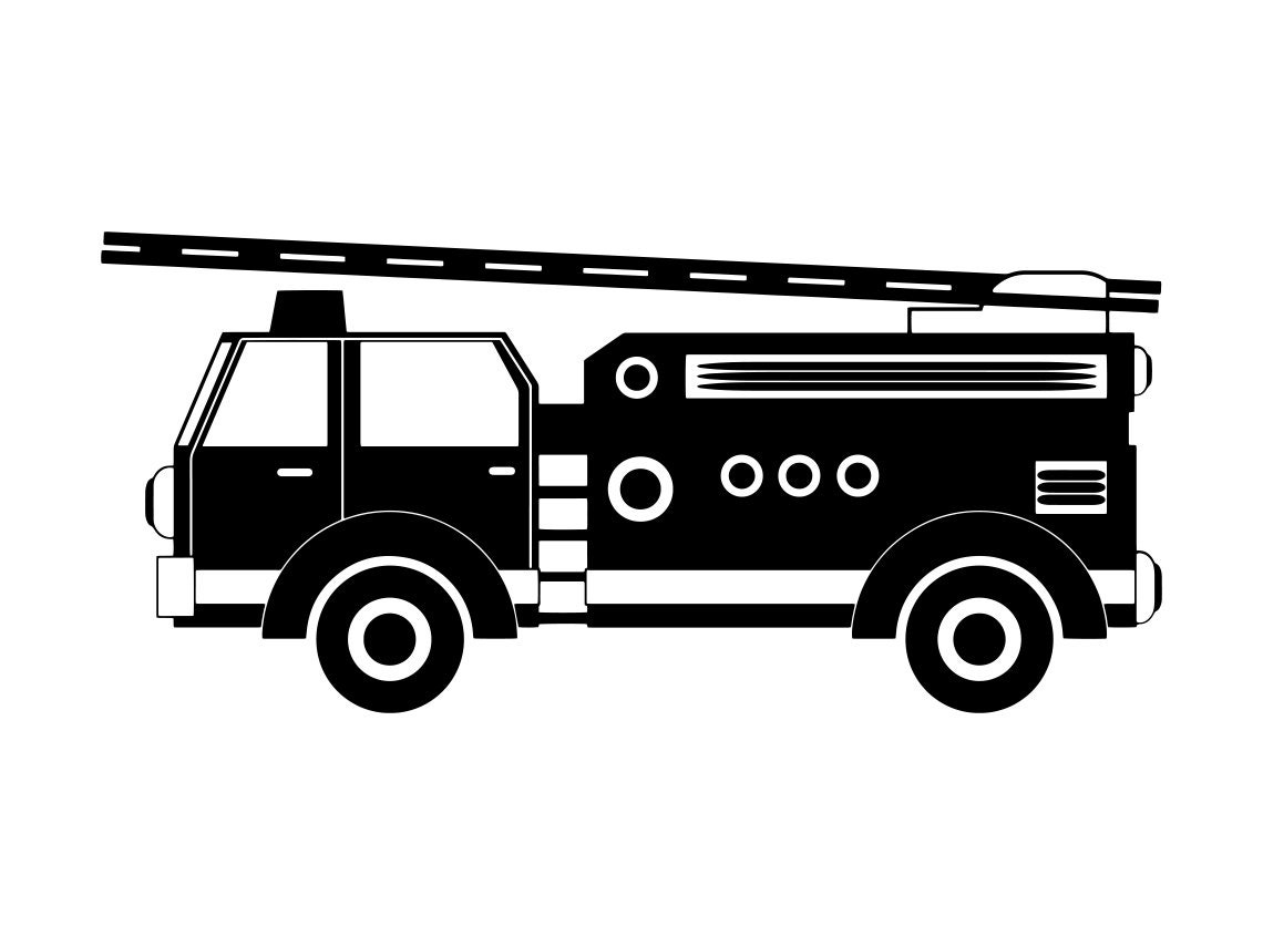 Fire Truck 22 SVG, Firetruck Svg, Fire Engine SVG, Fire Truck Clipart ...
