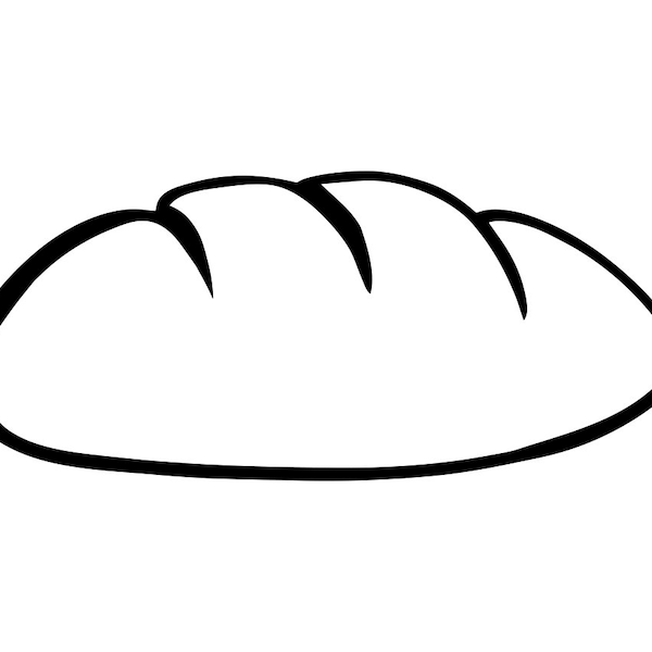 Loaf of Bread Svg - Etsy
