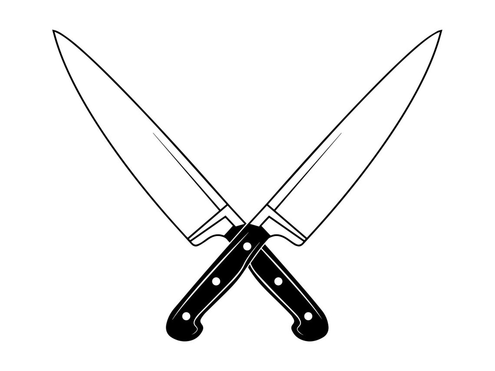 Knife Logo #5 Svg, Knife SVG, Chef Svg, Cook Svg, Knife Clipart, Knife ...