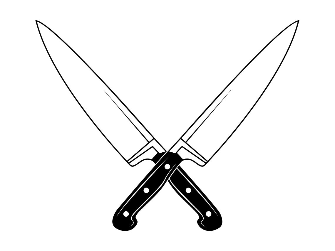 Knife Logo 5 Svg Knife SVG Chef Svg Cook Svg Knife - Etsy