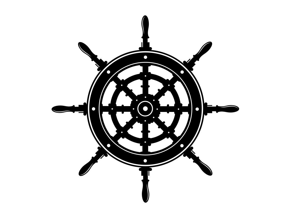 Ships Wheel Svg Ships Wheel Clipart Ships Wheel Files For Cricut Ships Wheel Cut Files For