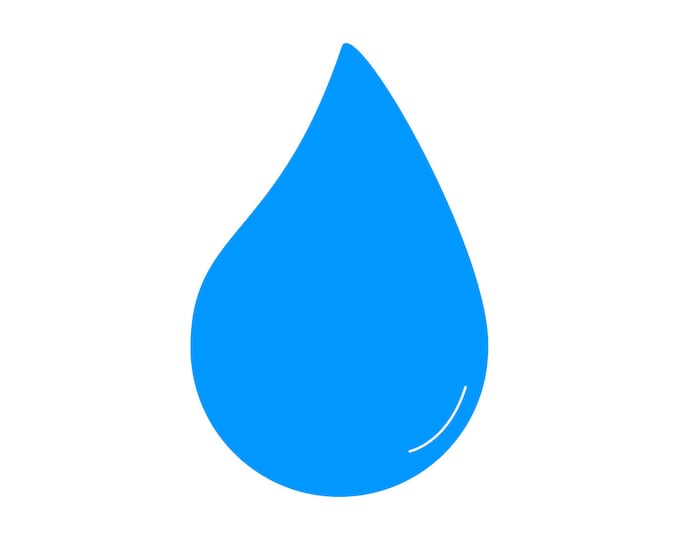 Water Drop SVG File, Water Drop DXF, Water Drop Png, Water Drop Svg ...