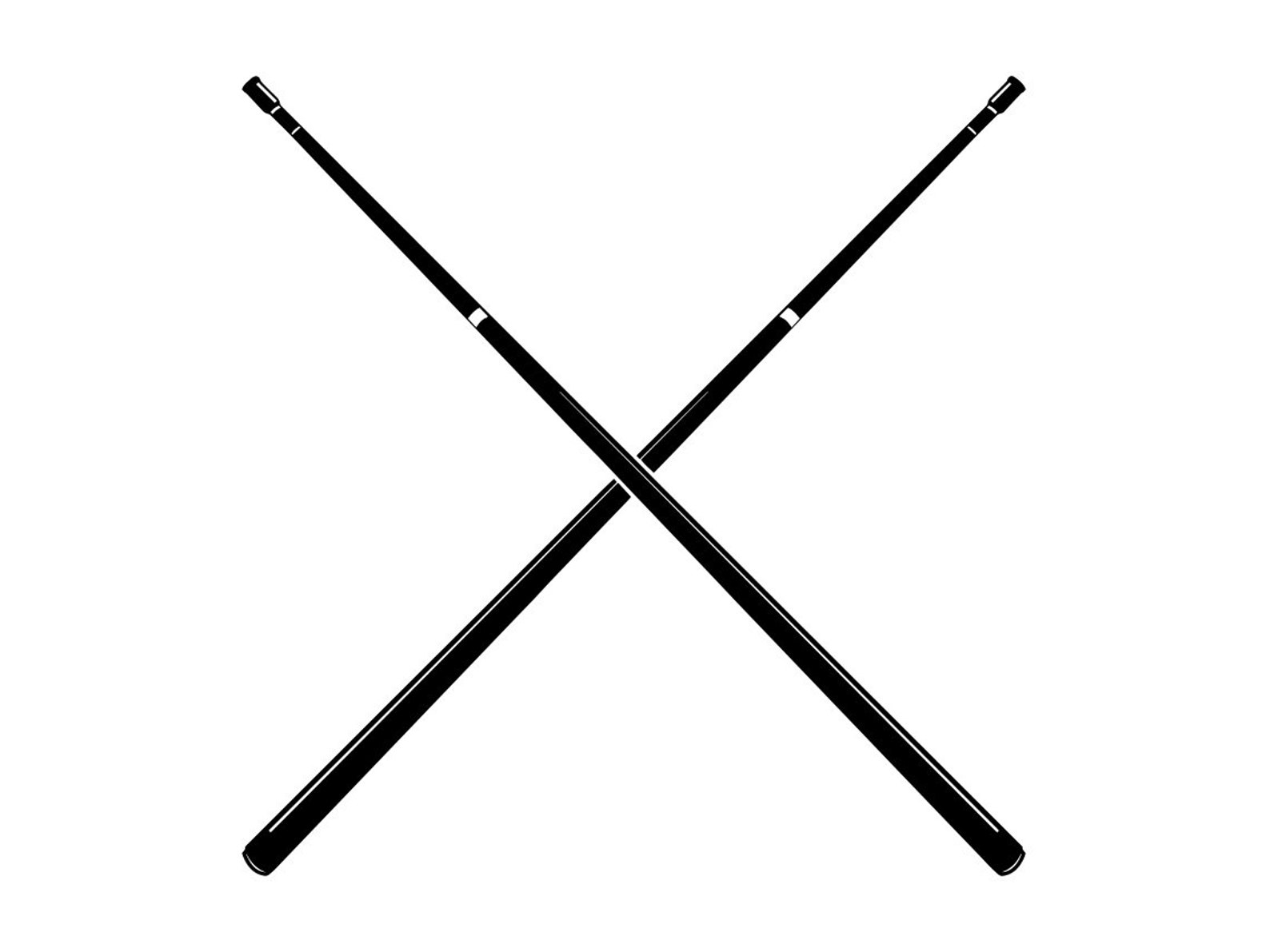 Cue Sticks Logo SVG, Billiard Svg, Pool Svg, Cue Sticks Clipart, Cue ...