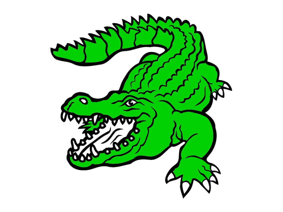 Crocodile SVG, Alligator Svg, Crocodile Clipart, Crocodile Files for ...