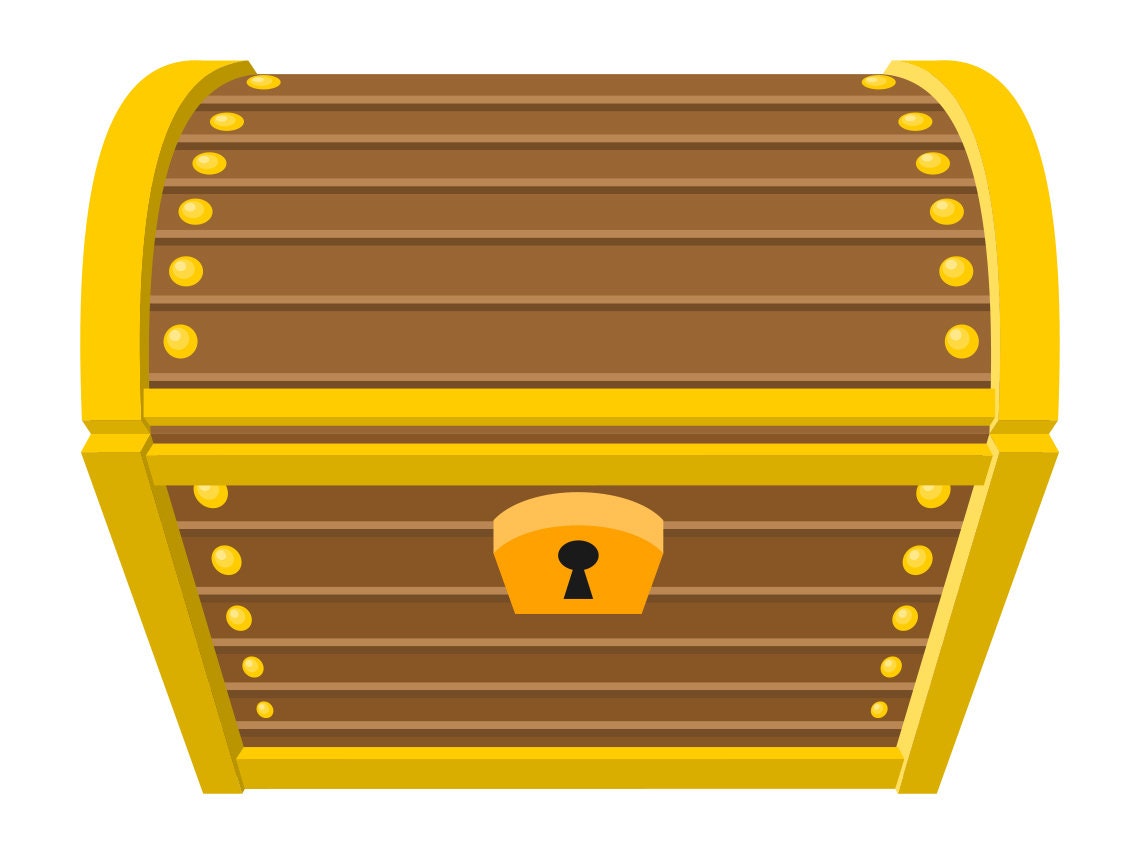 Treasure Chest 3 SVG, Treasure Chest SVG, Pirate Svg, Treasure Chest ...