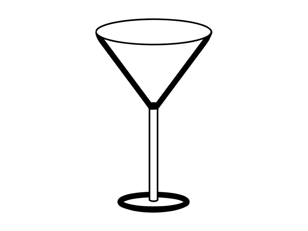 Martini Glass Svg Cocktail Svg Alcohol Svg Martini Glass Clipart Martini Glass Files For