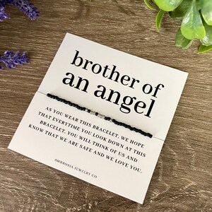 Loss of Brother Sister Morse Code Bracelets Custom Set, Personalized ...
