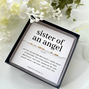Loss of Brother Sister Morse Code Bracelet Custom, Personalized for ...