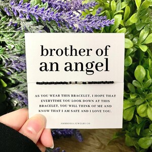 Loss of Brother Sister Morse Code Bracelets Custom Set, Personalized ...