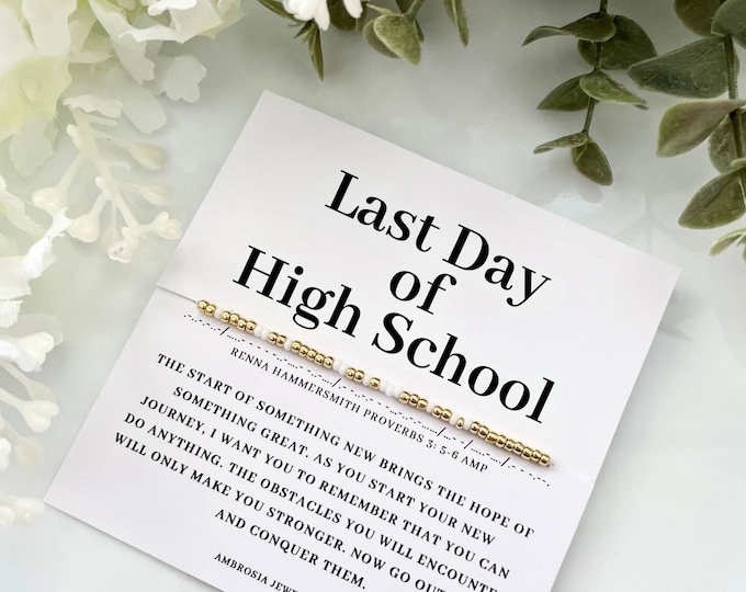 High School Graduation Gifts for Her Him Custom Name Morse Code, Gift ...