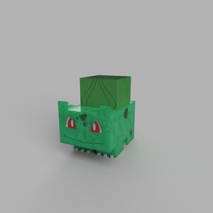 Minecraft X Bulbasaur STL File for 3D Printing - Etsy