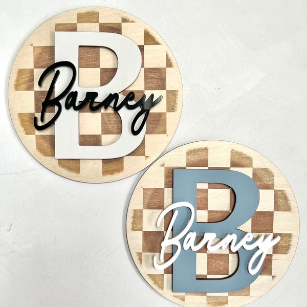 Personalised Boys Room Name Sign - Etsy UK