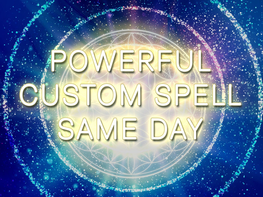 Powerful Custom Spell Personalized Spell Unique Spell - Etsy
