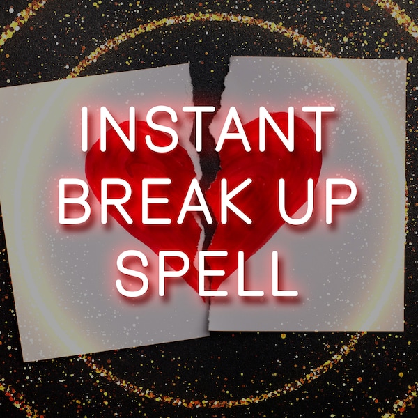 Break Up Spell Etsy