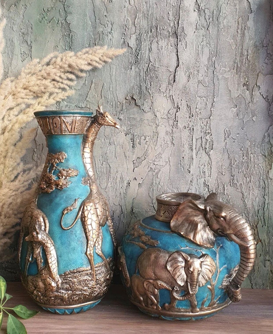 Large African Elephant,home Decoration Objects 11*10 Inch - Etsy