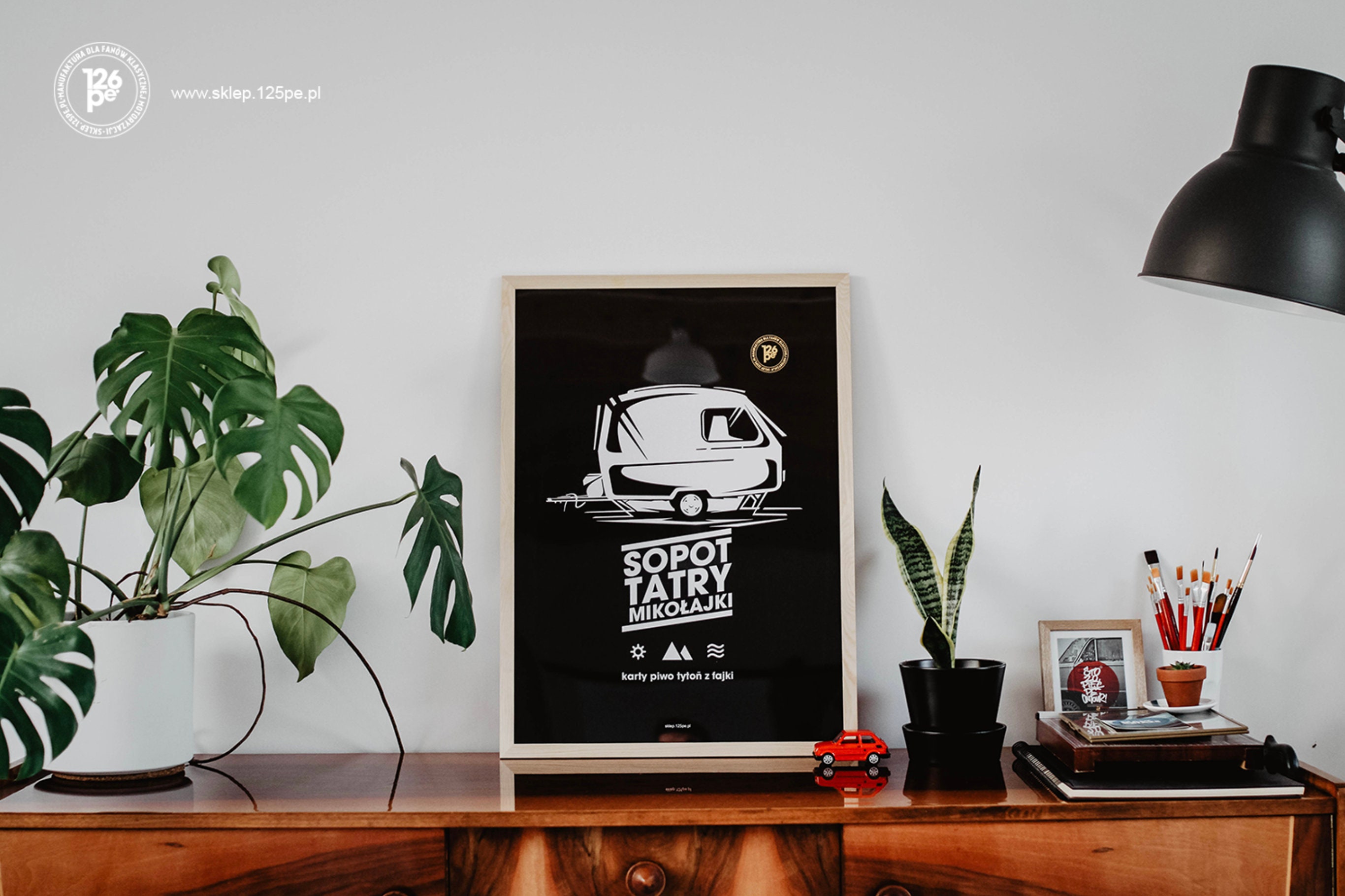 POSTER N126 | Niewiadow | Caravan Poster | Caravaning | Wall Decor ...