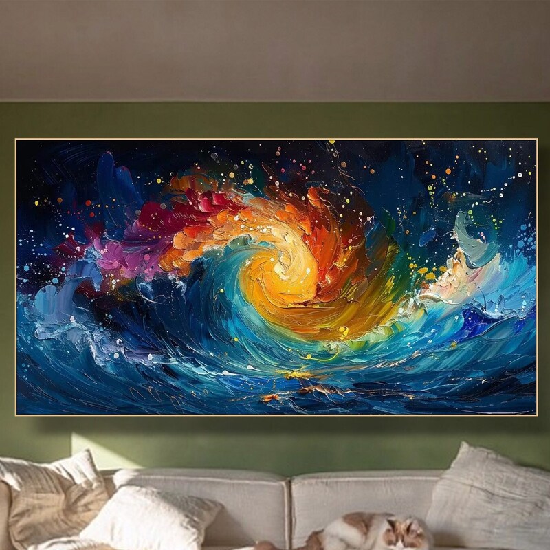 Swirl Painting - Etsy