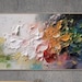 Soft Feather Brushstroke Painting, Pastel Palette Wall Art, Modern ...