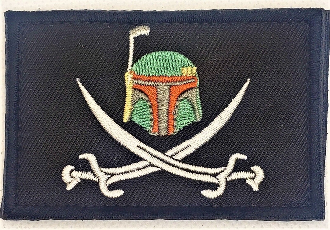 Star Wars Boba Fett Flag Mandolorion 3x2 Black - Etsy