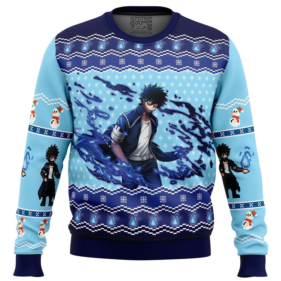 Dabi Blueflame My Hero Academia Ugly Christmas Sweater - Etsy