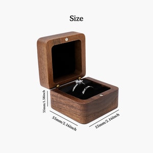 Personalized Engraving Ring Box, Wedding Gifts, Custom Proposal Gifts ...