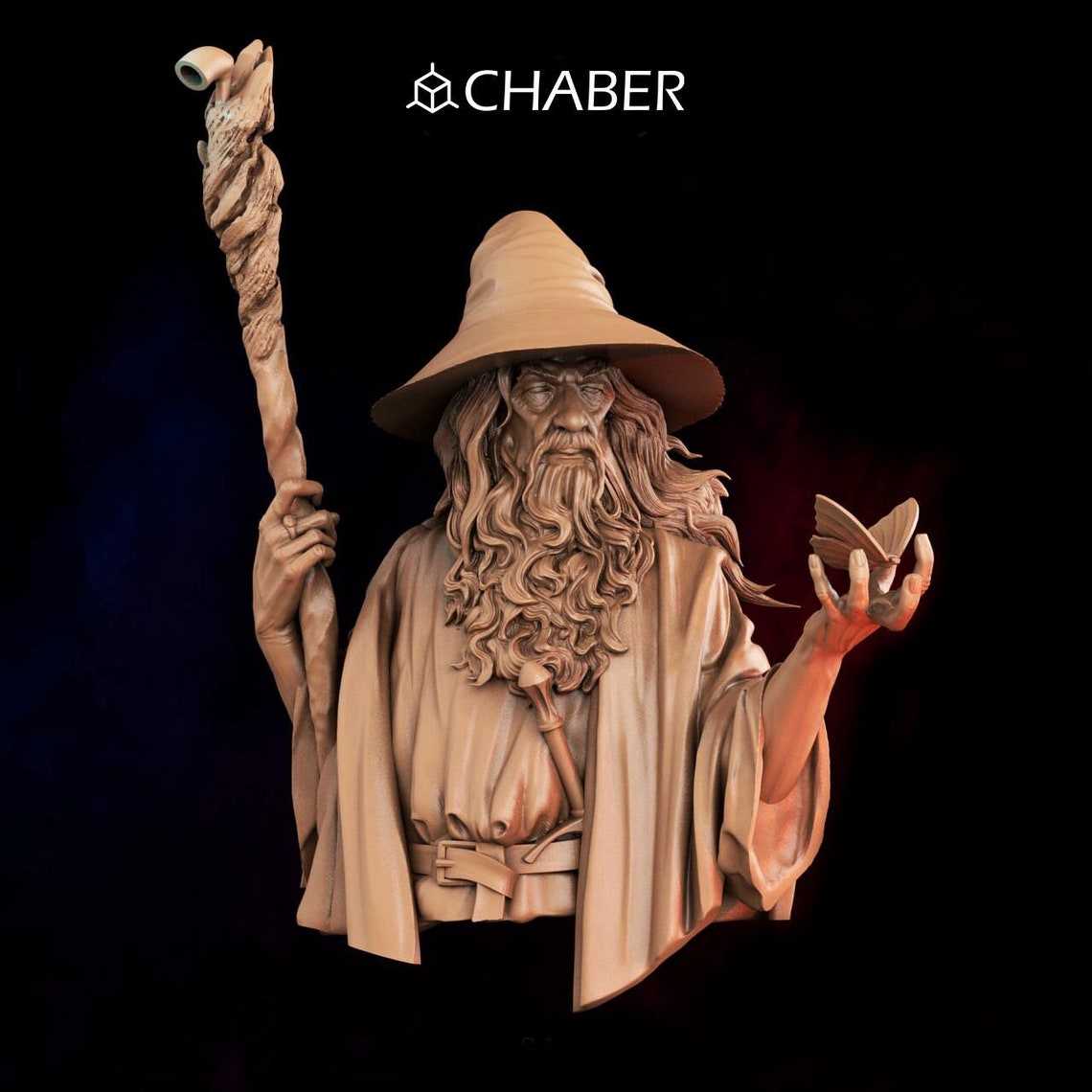 Gandalf 3D STL Print File Very High Quality - Etsy Australia