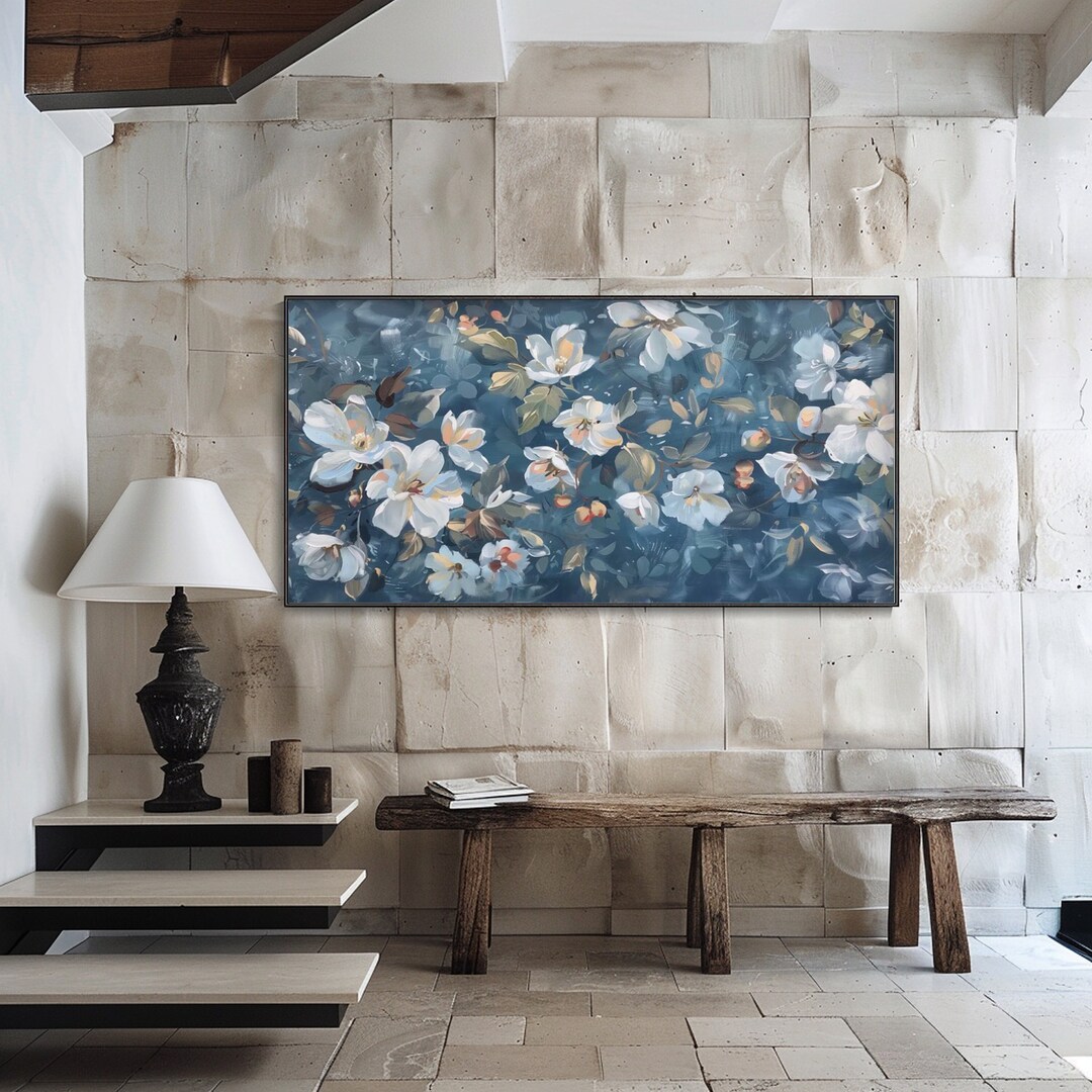 Original Magnolia Blossom Oil Painting Hand-painted Impressionist ...