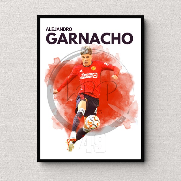 Garnacho Wall Art - Etsy