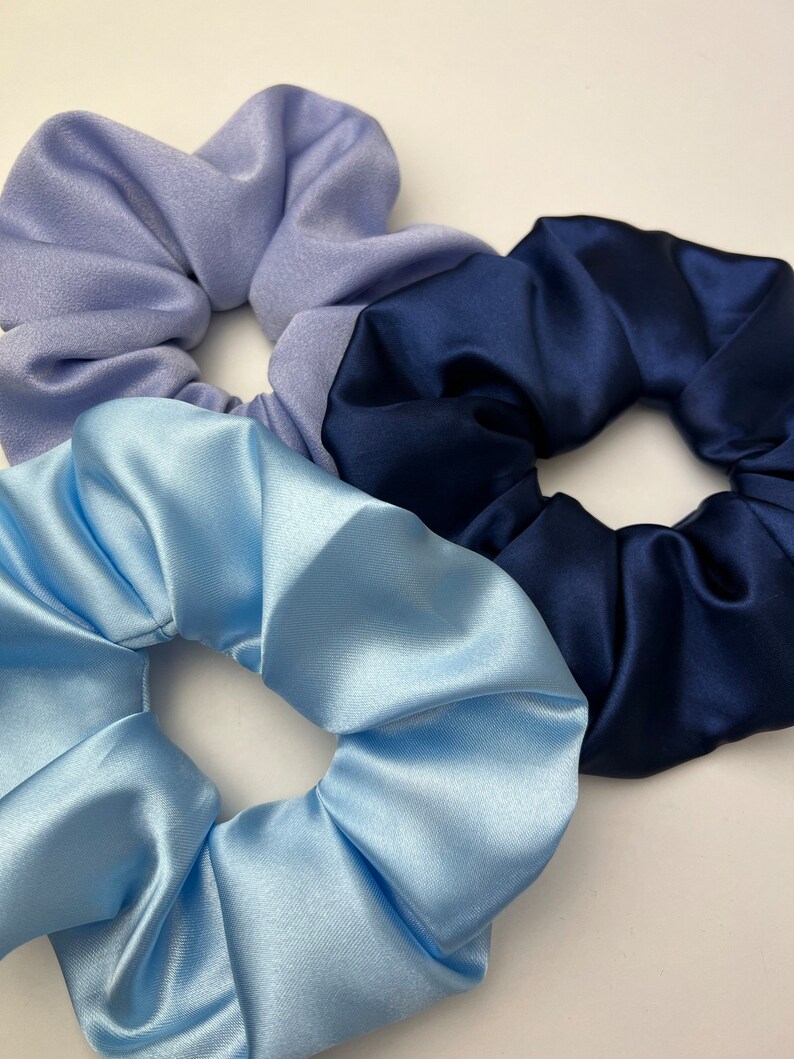 Scrunchie Silk Satin-matrimonio Wedding -customization-elastic for Hair ...