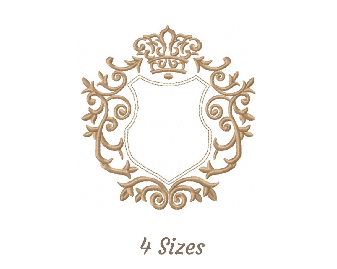 Frame Machine Embroidery Design Instant Download - Etsy