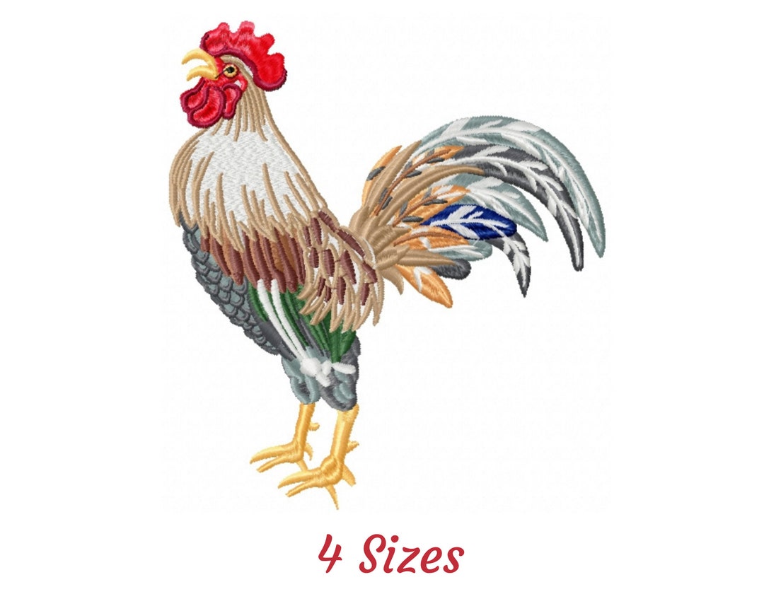 Hen Embroidery Design - Bird Machine Embroidery Pattern & Designs – 4 ...