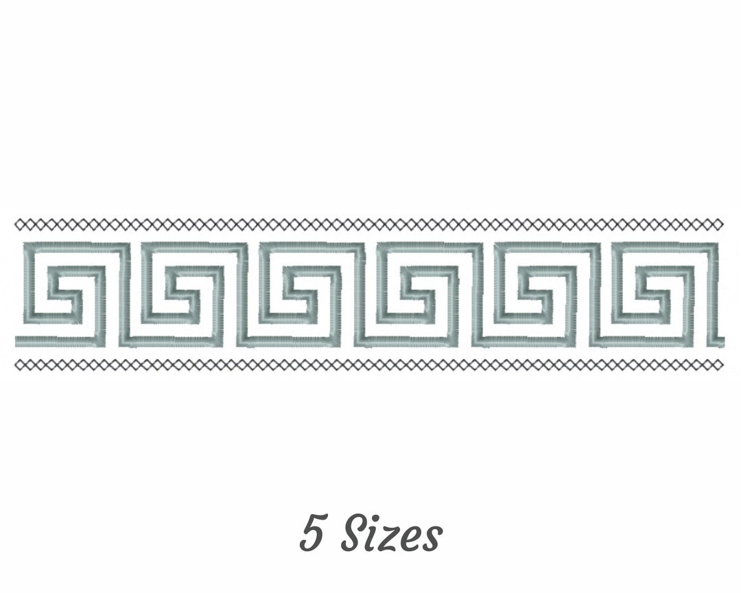 Dashing Endless Border Embroidery Design - Border Corner Machine ...