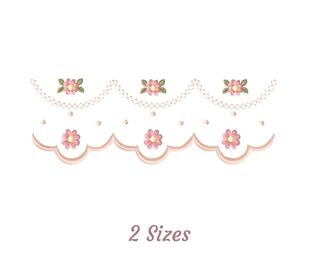 Fantastic Border Embroidery Design - Creative Border and Corner Machine ...