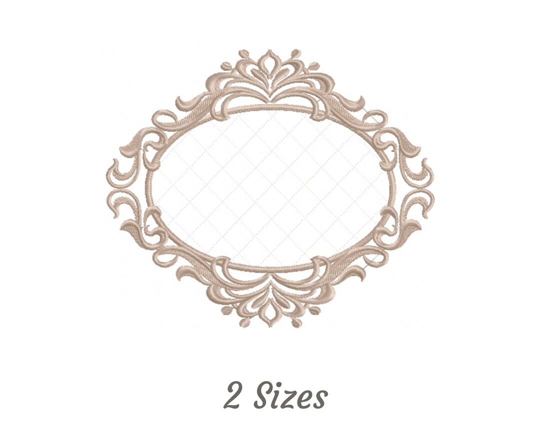 Creative Frame Embroidery Design - Creative Art Photo Frame Machine ...