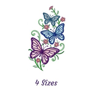 Butterfly Embroidery Design Insects Machine Embroidery Pattern ...