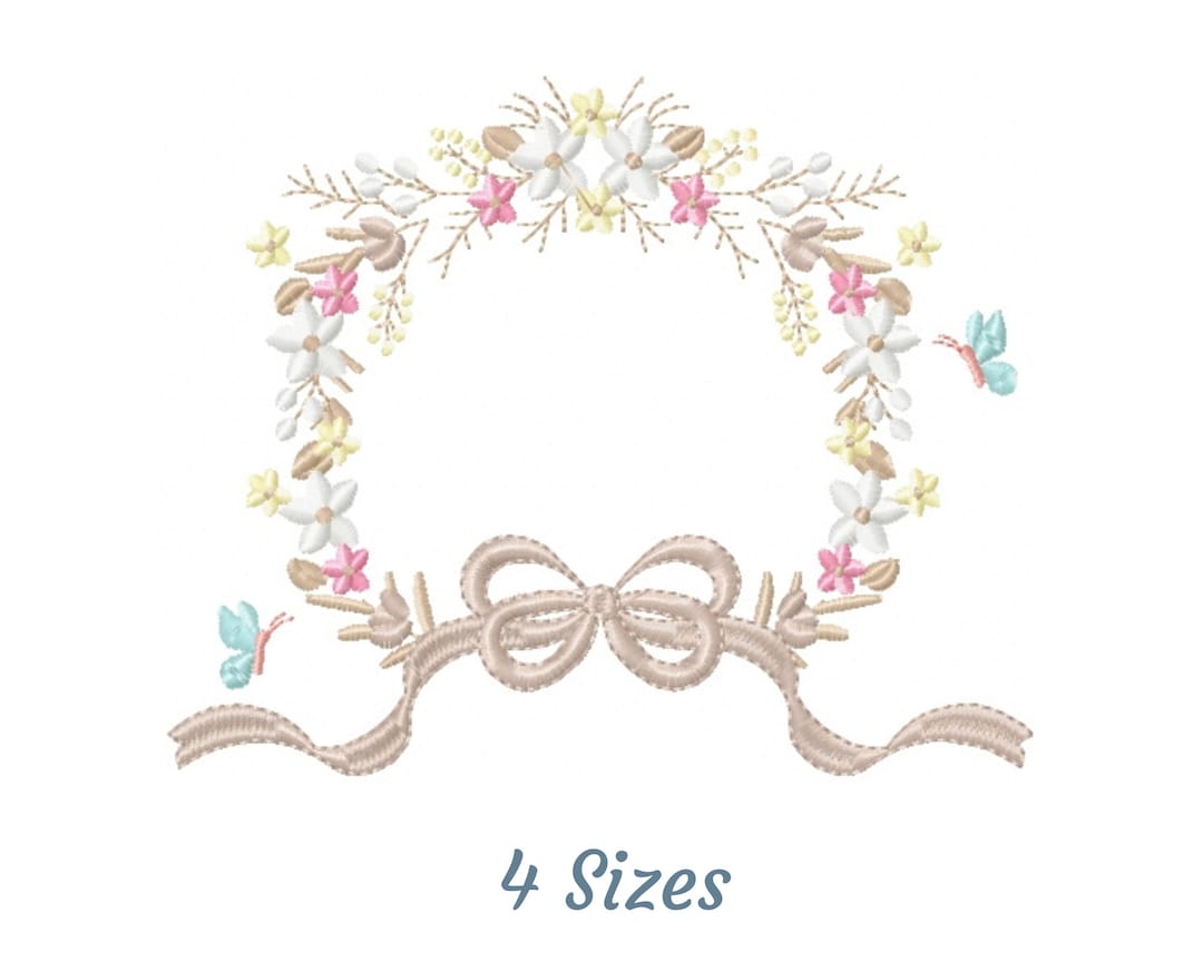 Creative Frame Machine Embroidery Design, Instant Download - Etsy