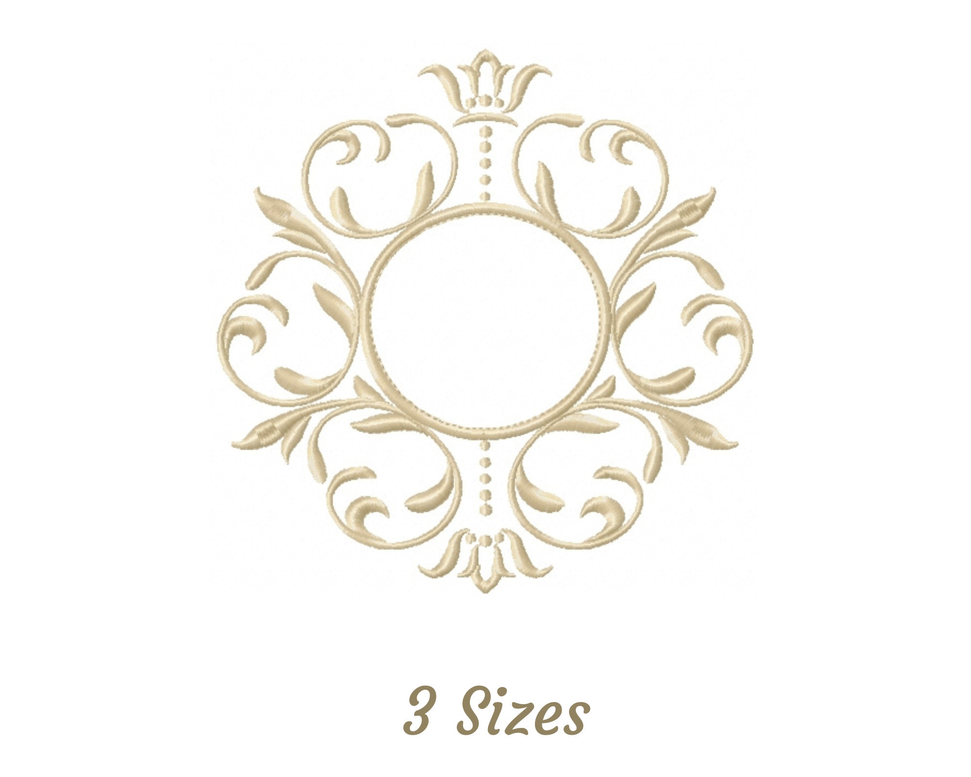 Frame Machine Embroidery Design Instant Download - Etsy