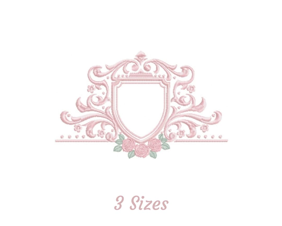 Round Flower Frame Embroidery Design - Creative Round Frame Machine ...