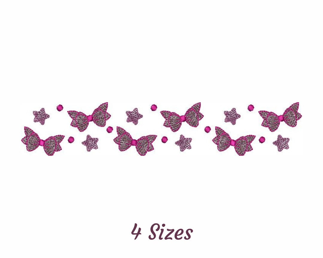 Applique Border Embroidery Design Machine Embroidery Pattern - Etsy