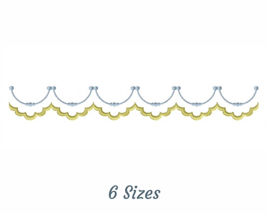 Cut Work Border Embroidery Design - Creative Border Machine Embroidery ...