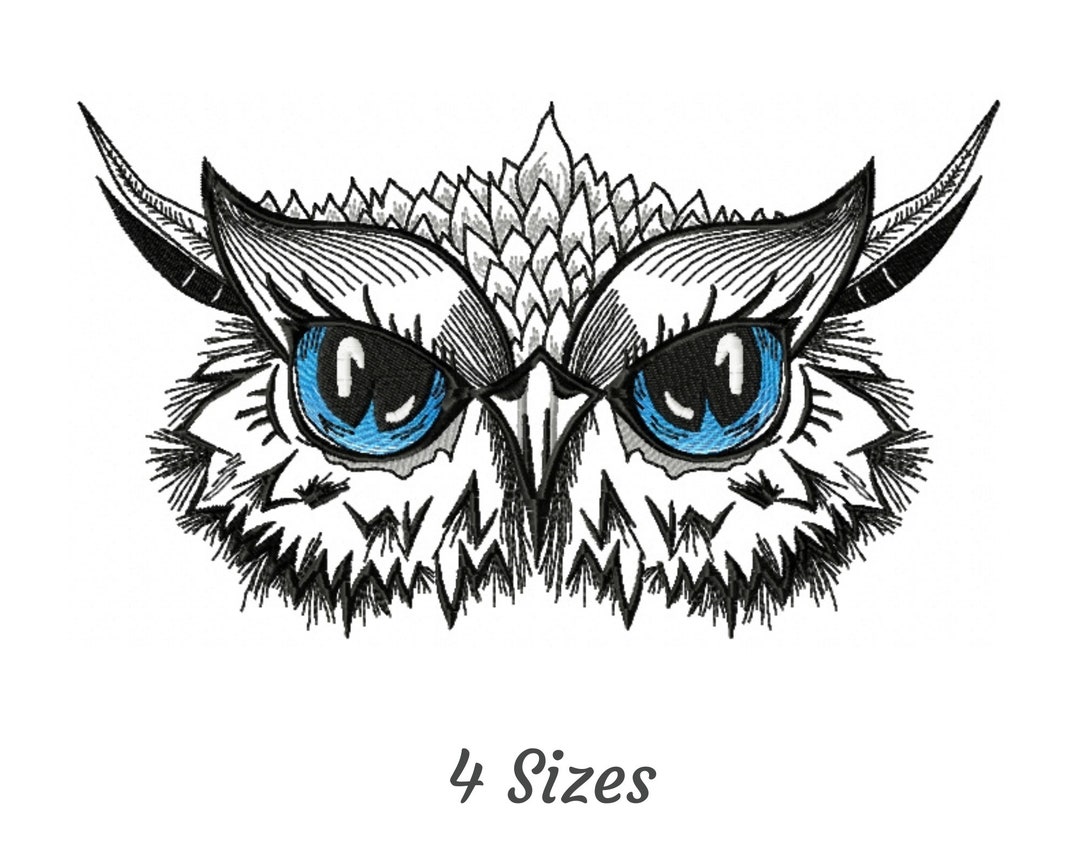Owl Bird Embroidery Design - Bird Machine Embroidery Pattern & Designs ...