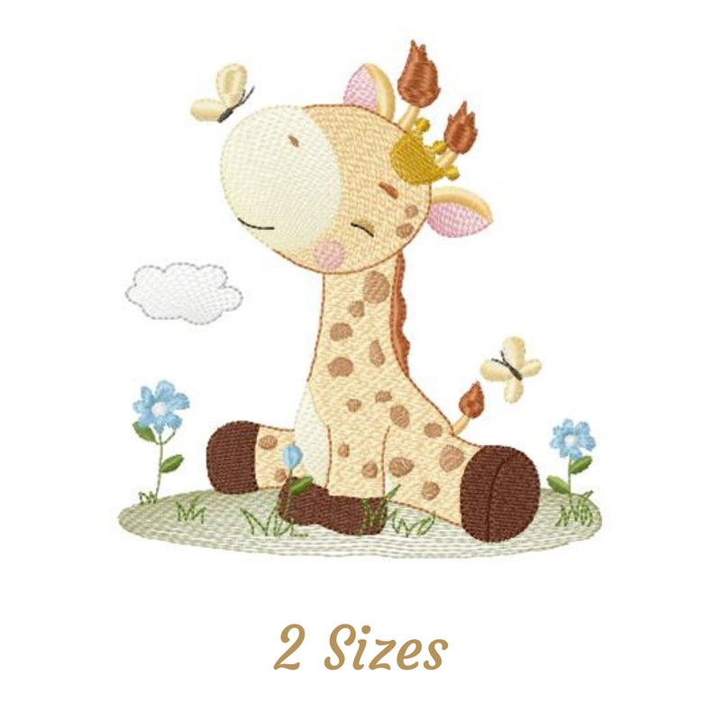 Giraffe Applique - Etsy