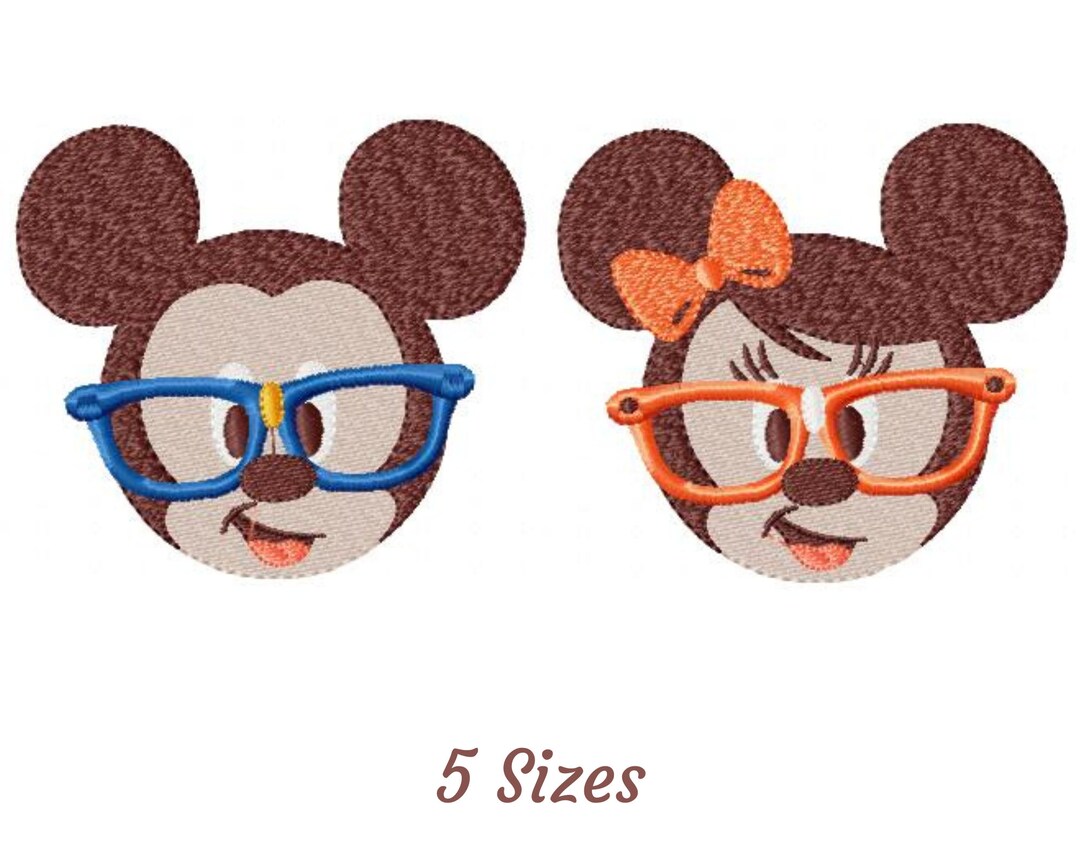 Mickey Mouse Embroidery Design - Cartoon Machine Embroidery Pattern ...