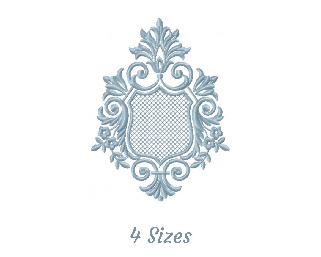 Frame Machine Embroidery Design, Instant Download - Etsy