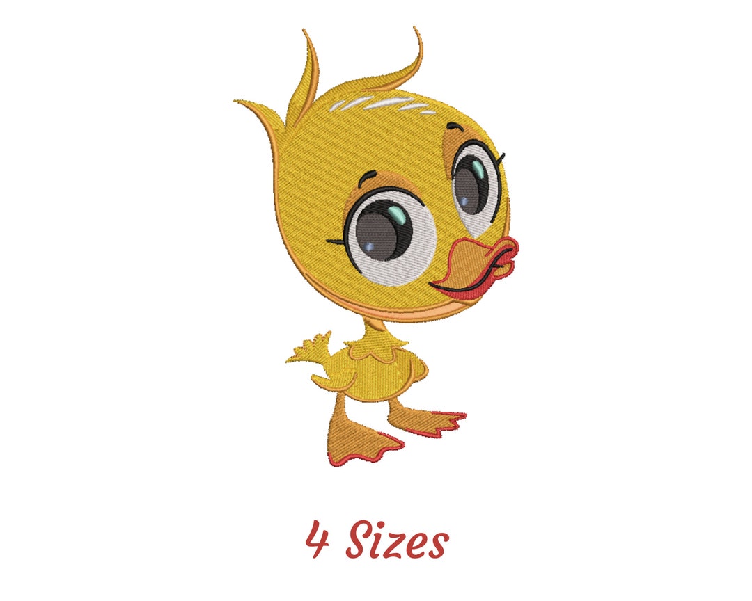 Baby Duck Machine Embroidery Design, Instant Download - Etsy