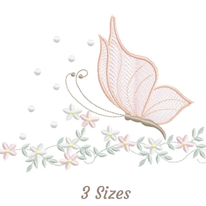 Butterfly Machine Embroidery Designs - Etsy