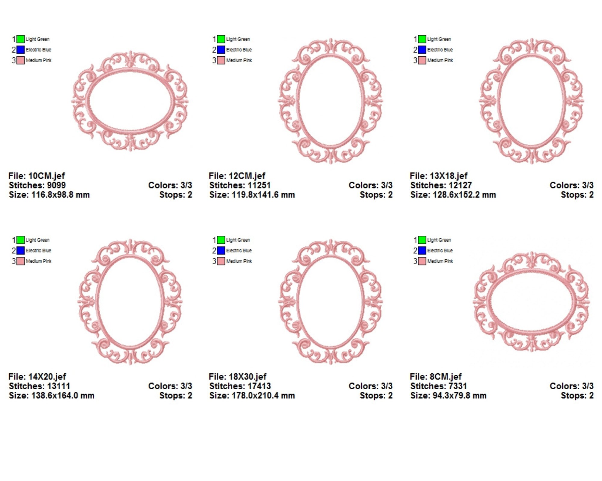 Frame Machine Embroidery Design, Instant Download - Etsy