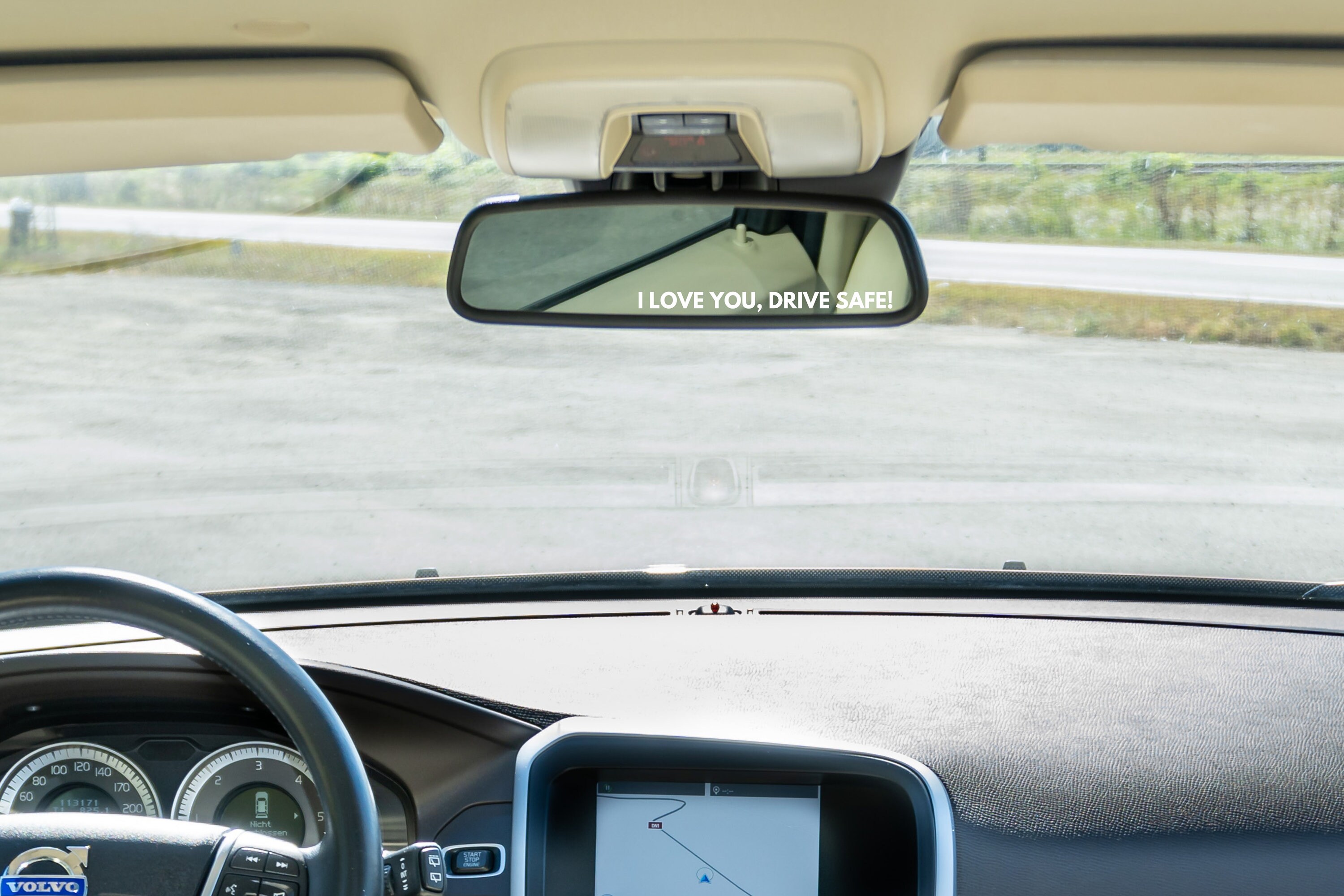 Car Rearview Mirror Mockup Car Sticker Mockup for Mirror Car Mockup ...